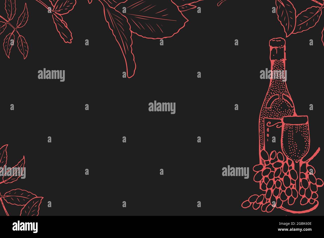 Invitation to the wine fair Stock Photo - Alamy