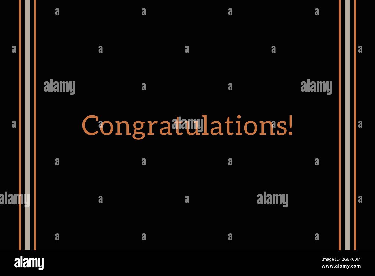 Congratulations greeting card Stock Photo - Alamy