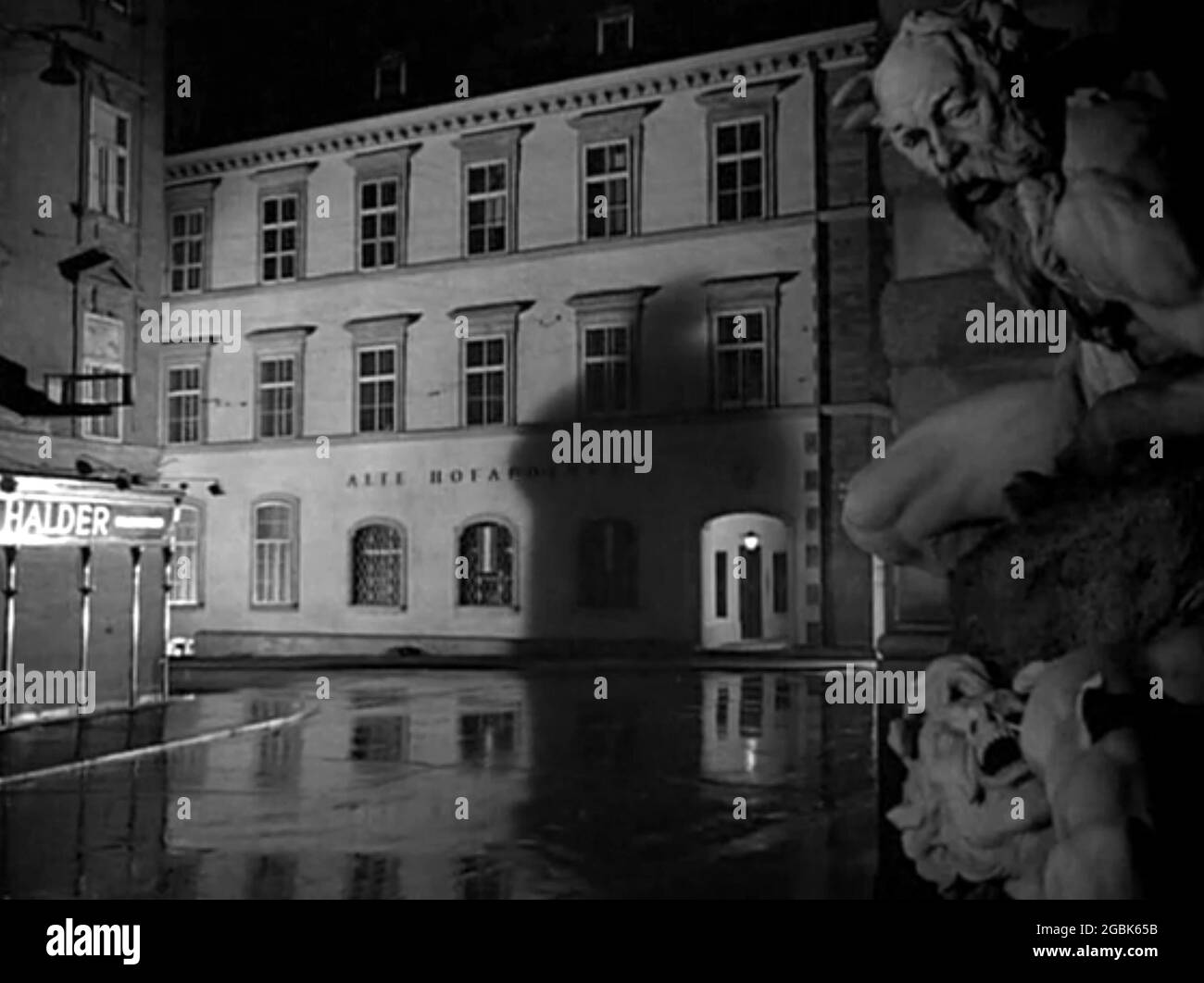 CLASSIC FILMS. Vienna, Austria. c.1949. The iconic film 'The Third Man ...