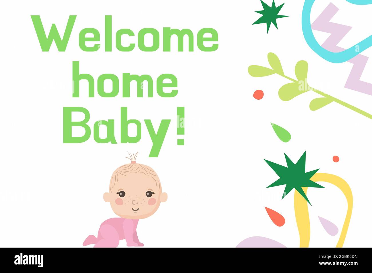 Welcome home baby Stock Photo - Alamy