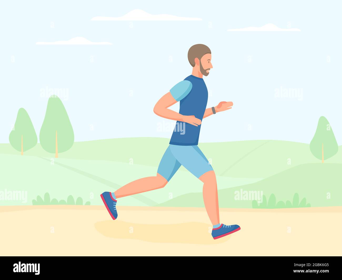 In activity outside Stock Vector Images - Alamy