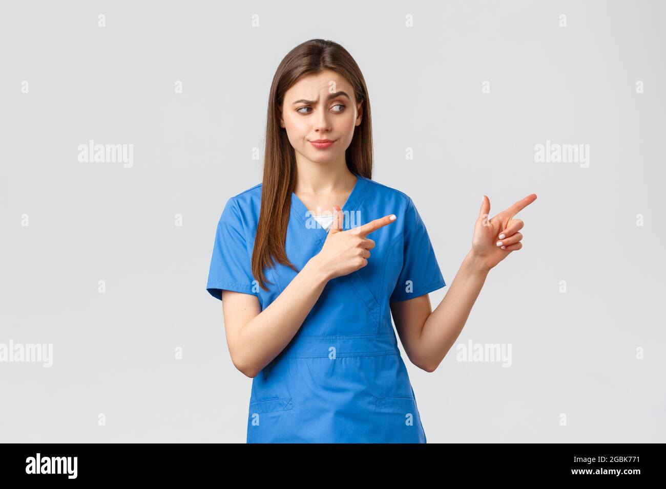 Healthcare workers, prevent virus, insurance and medicine concept ...