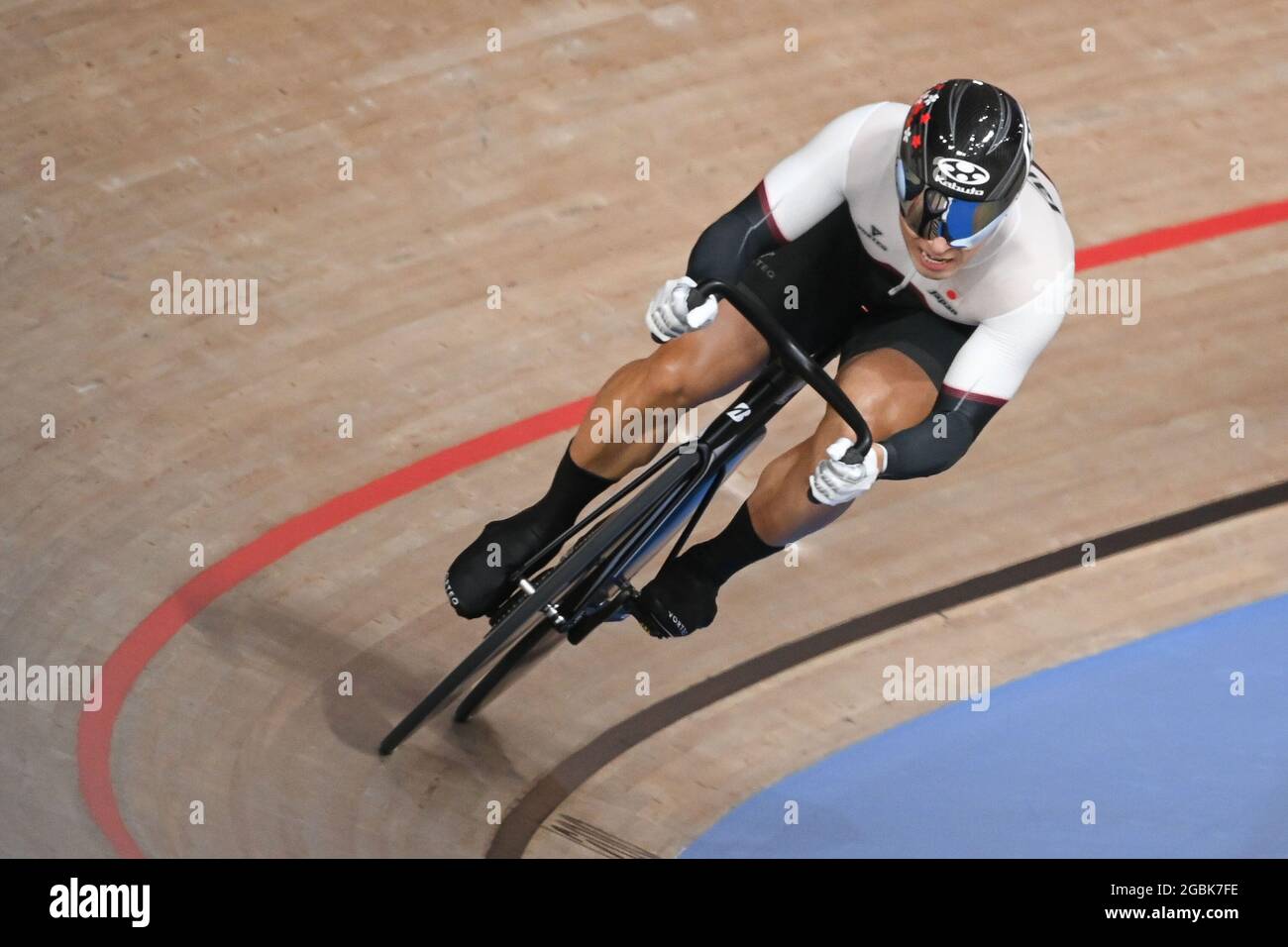Izu, Japan. 04th Aug, 2021. Cycling: Olympics, track cycling, sprint ...