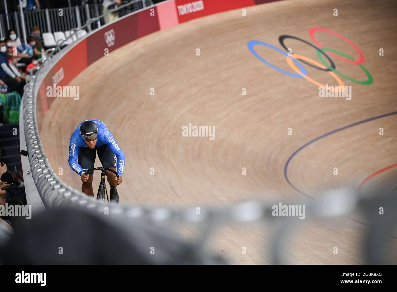04 August 2021, Japan, Izu: Cycling: Olympics, track cycling, sprint ...