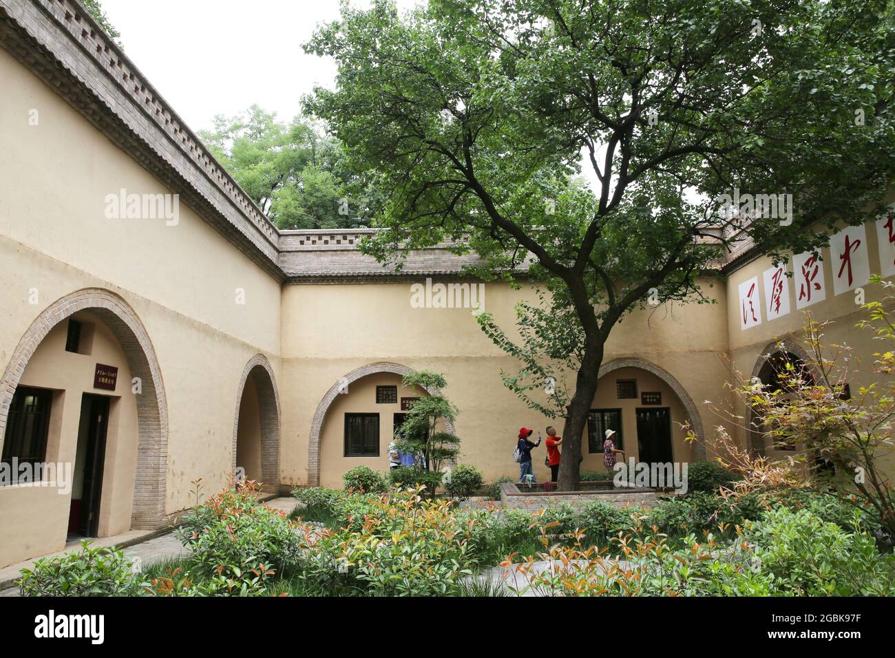 A thousand-year-old village with more than two hundred underground ...