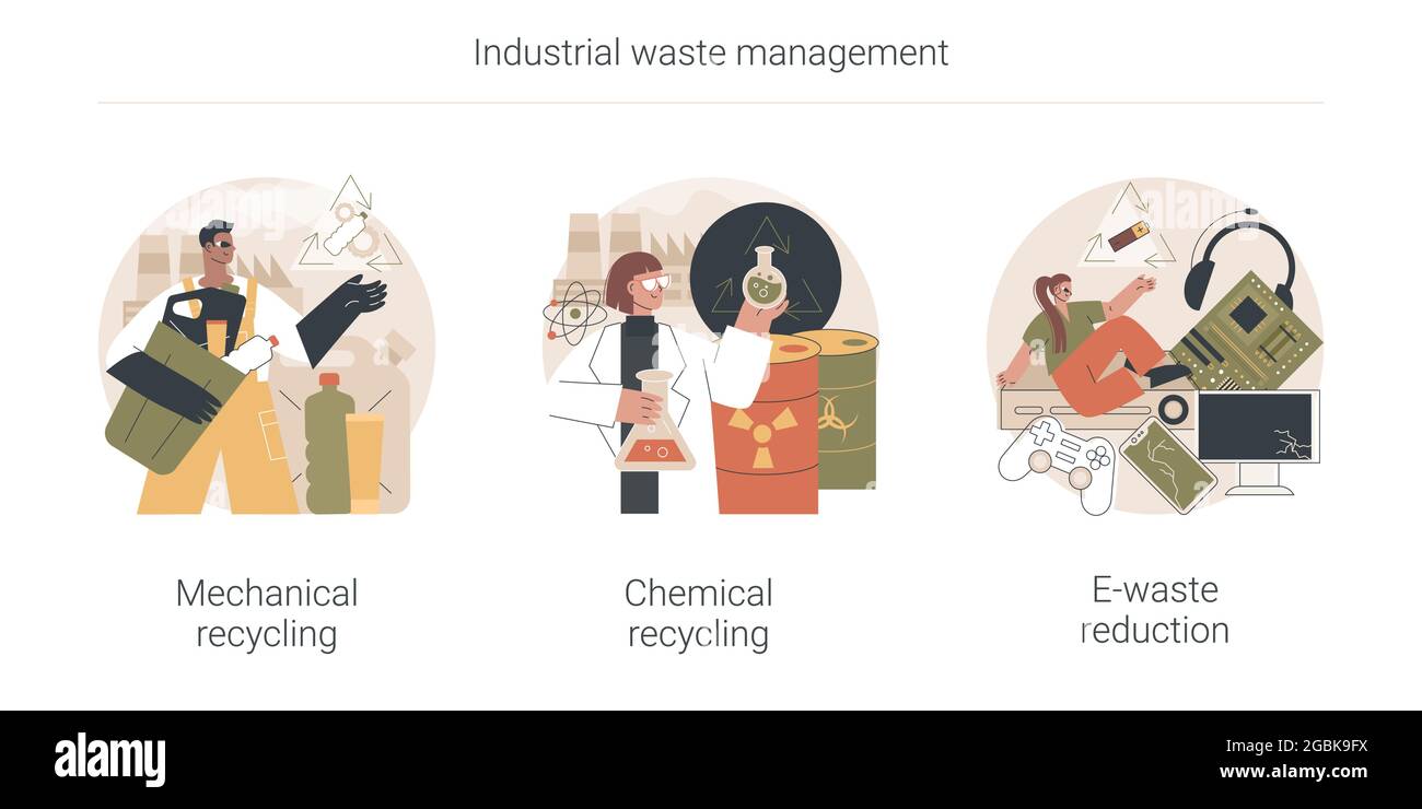 Waste Management Stock Vector Images - Alamy