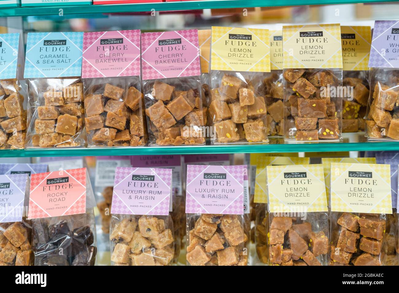 Sweetshop Shelves retail Stock Photo - Alamy