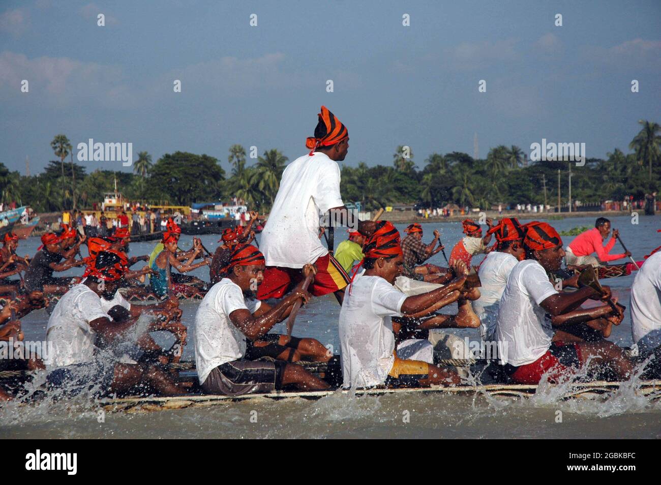The Boat race locally known as Nouka Baich is a traditional sport in ...