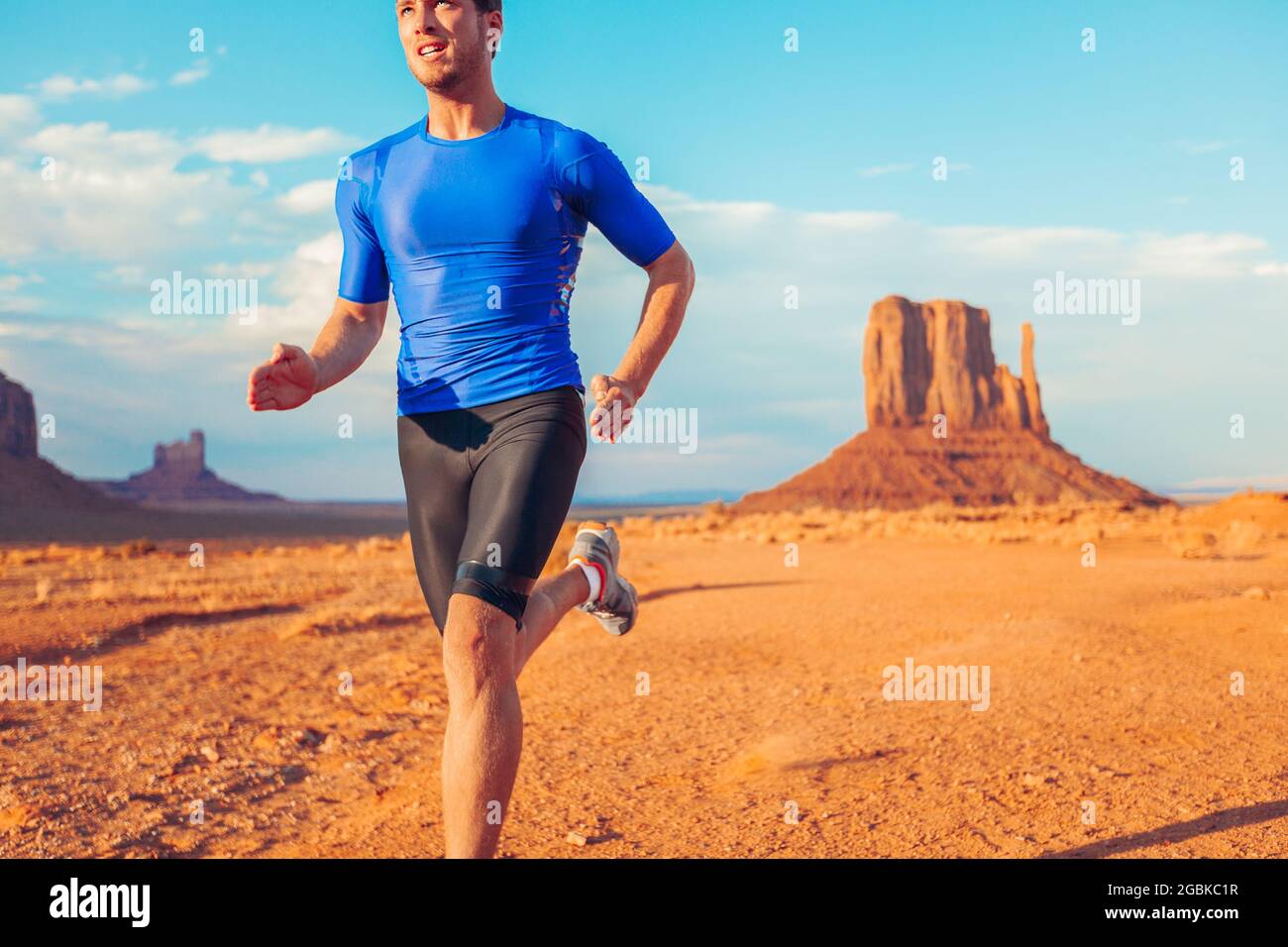 Man in suit running into distance hi-res stock photography and images ...