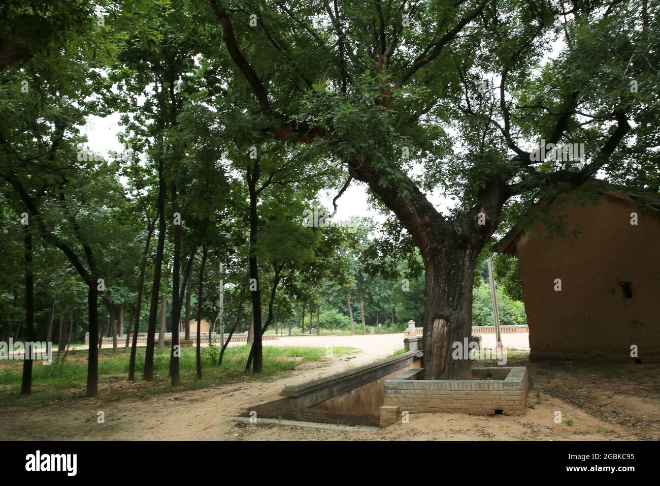 A thousand-year-old village with more than two hundred underground ...