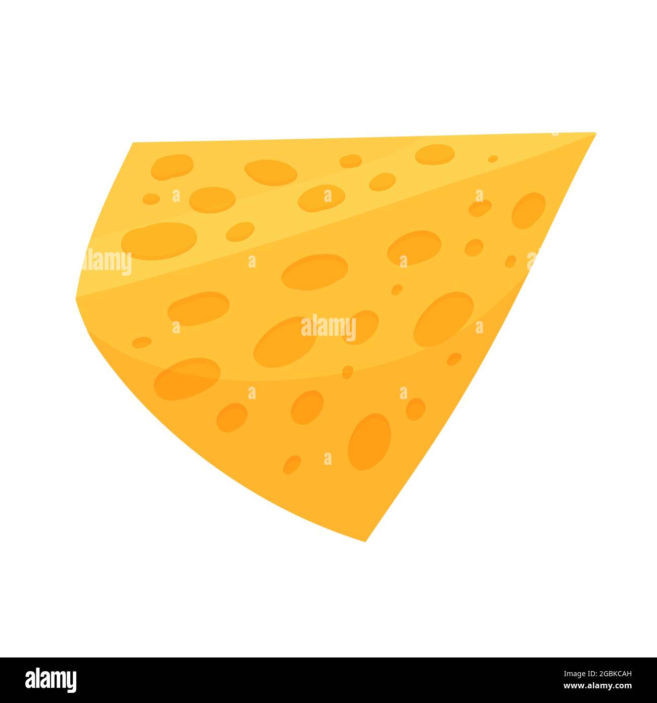 Cheese dairy product, organic farm food production vector illustration ...