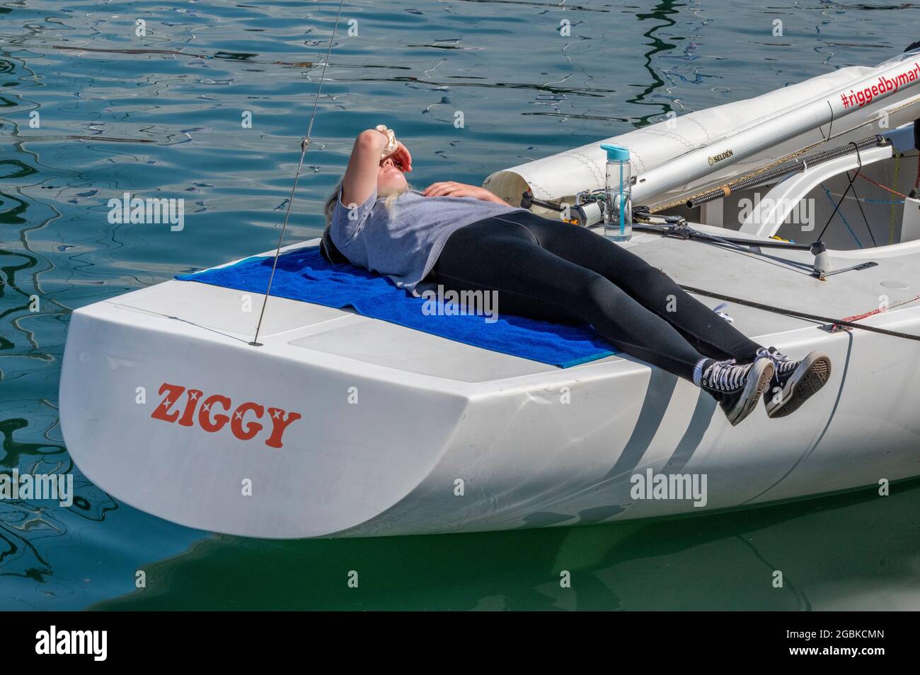 Lady crew mwmber hi-res stock photography and images - Alamy