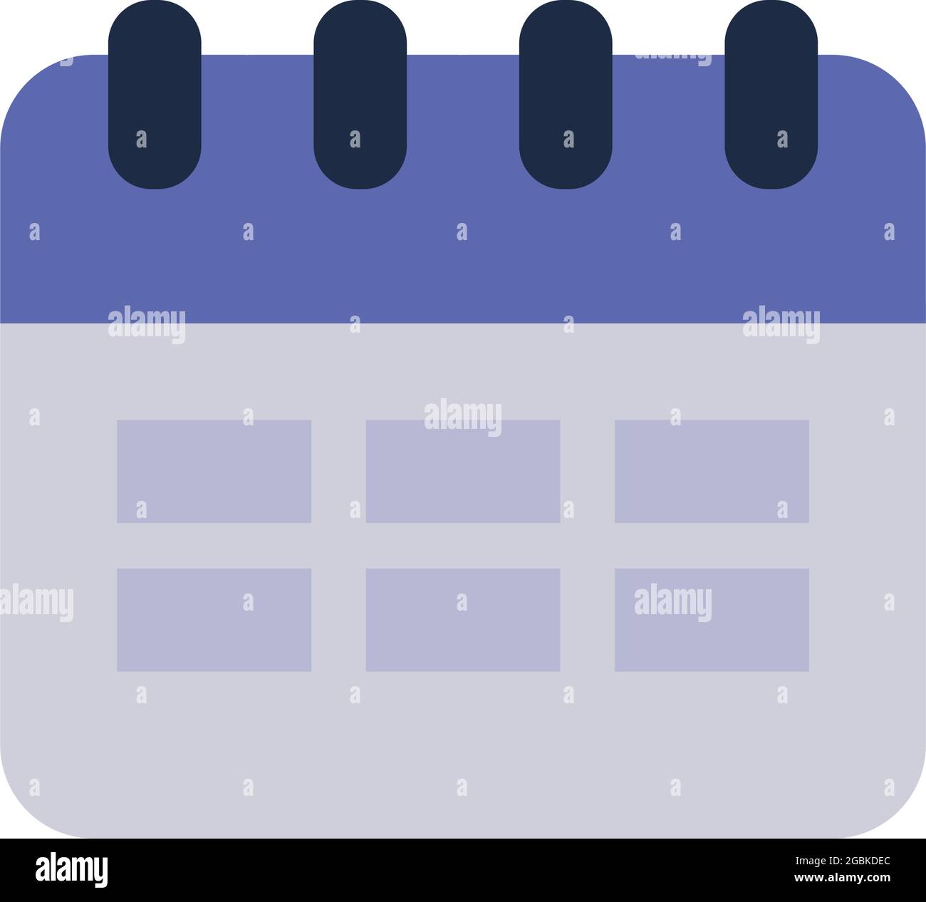 purple calendar reminder isolated icon Stock Vector Image & Art - Alamy