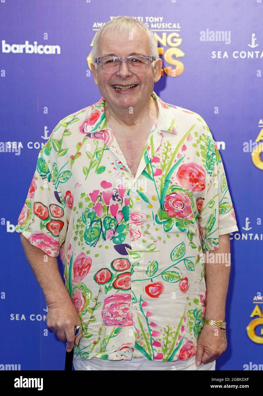 Christopher Biggins arrives for a performance of Anything Goes, the ...