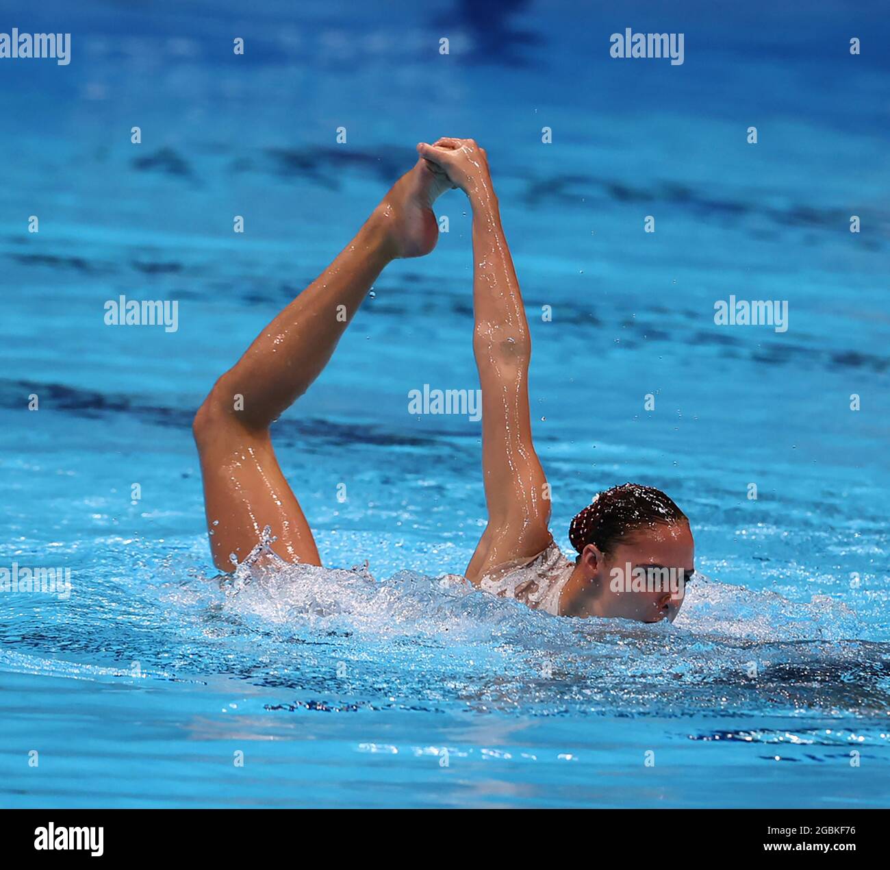 Tokyo, August 4th 2021 :-- Sychronized Swimming Duet : Team Spain ...