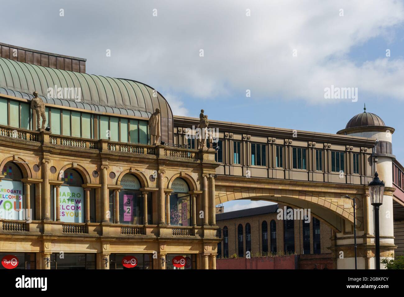 Victoria shopping centre harrogate town centre yorkshire uk england hi ...