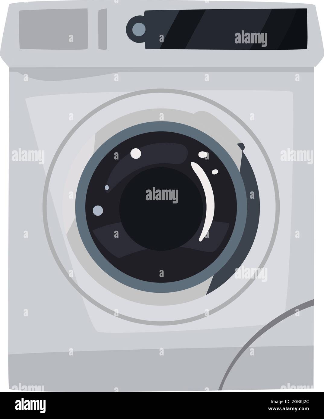 washing machine white appliance icon Stock Vector Image & Art - Alamy