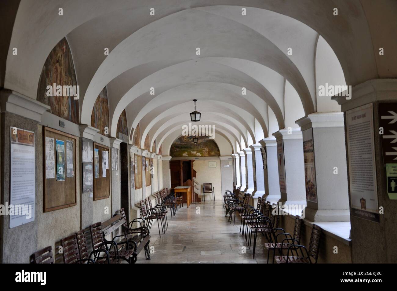 Rijeka, Croatia July 2021. Sanctuary of the Mother of God Trsat in ...