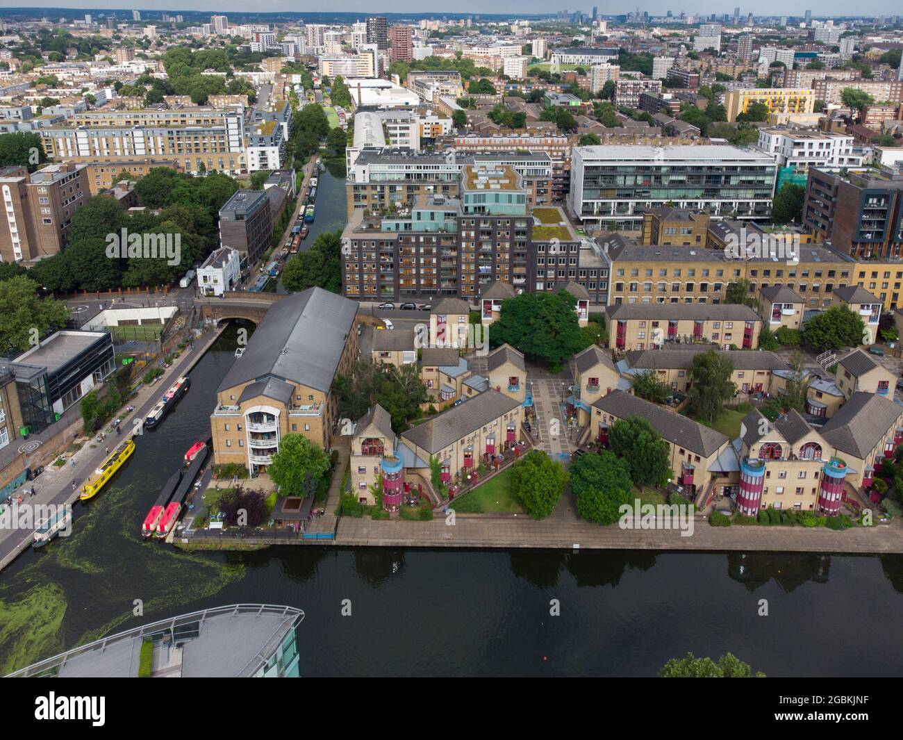 Islington City Road Basin, Hoxton, London, England Stock Photo - Alamy