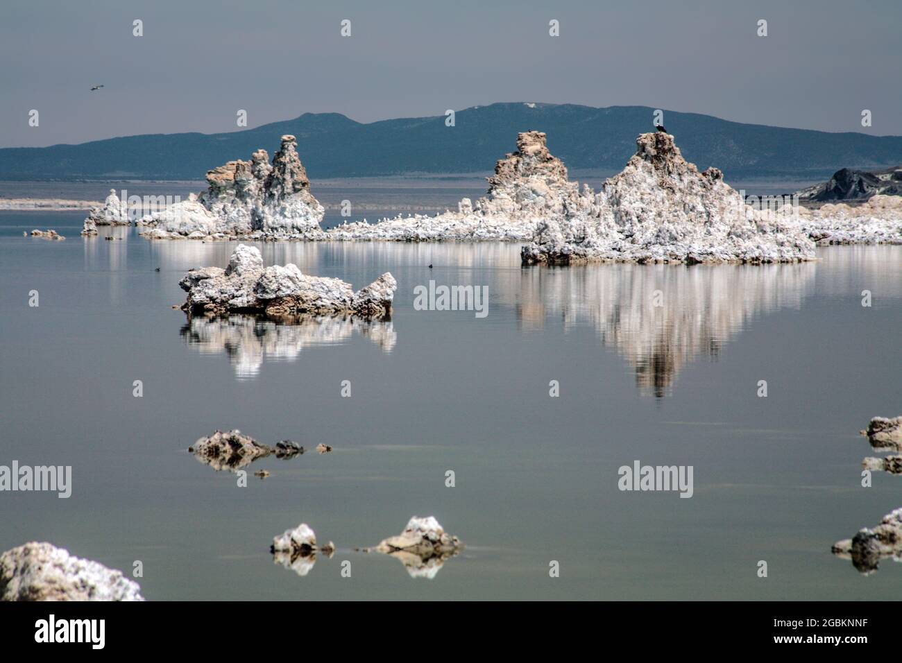 The Mono Basin of California with Mono Lake at its centre, is a ...