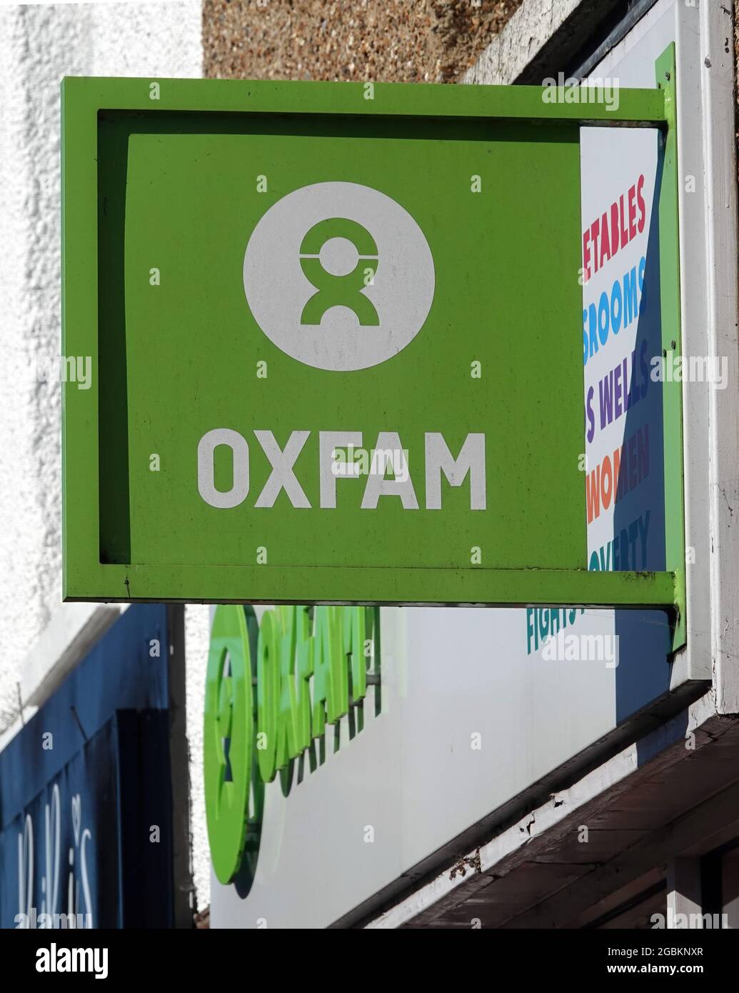 Oxfam banner hi-res stock photography and images - Alamy