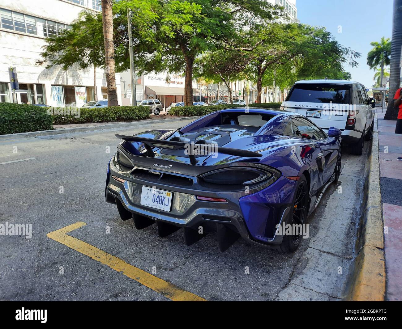 Los Angeles, California USA - March 24, 2021: McLaren Automotive ...