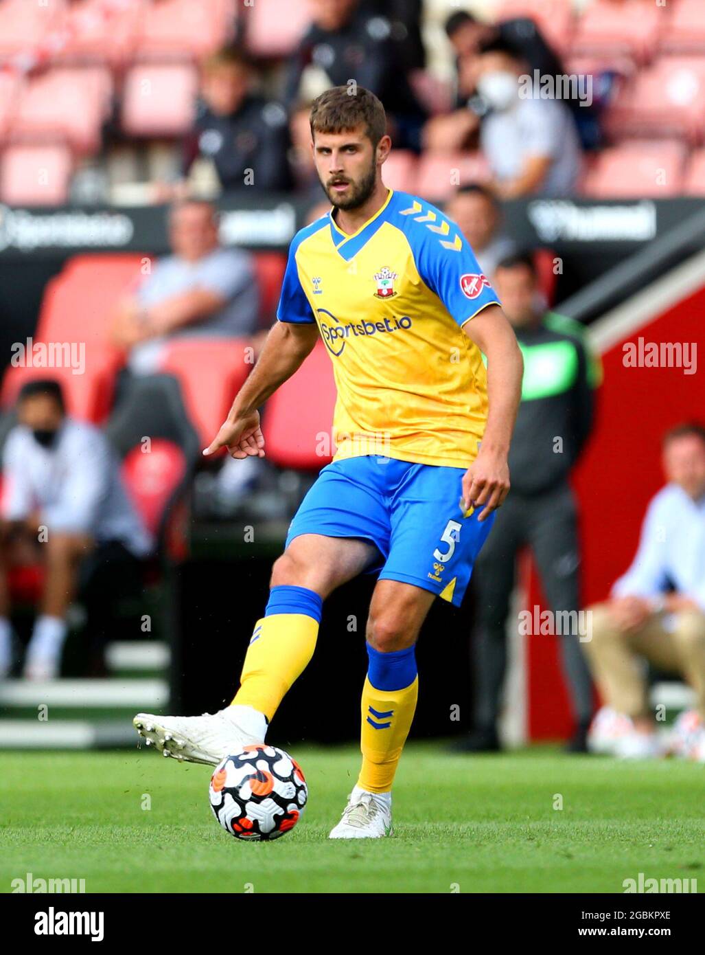 Southampton's Jack Stephens during the Pre-Season Friendly match at St ...