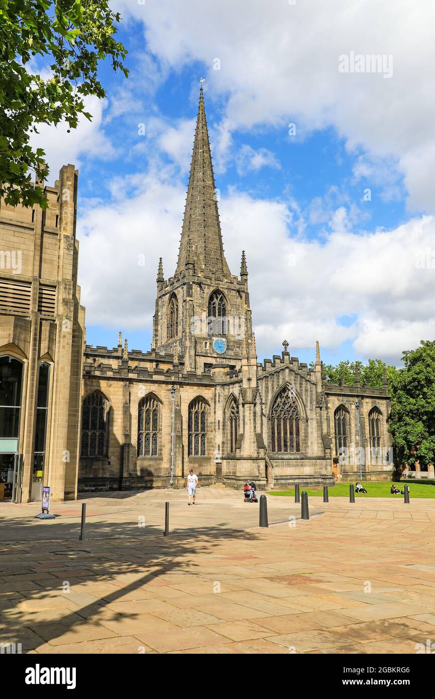 Sheffield Cathedral also known as The Cathedral Church of St Peter and ...