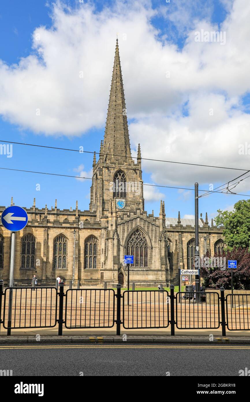 Sheffield Cathedral also known as The Cathedral Church of St Peter and ...