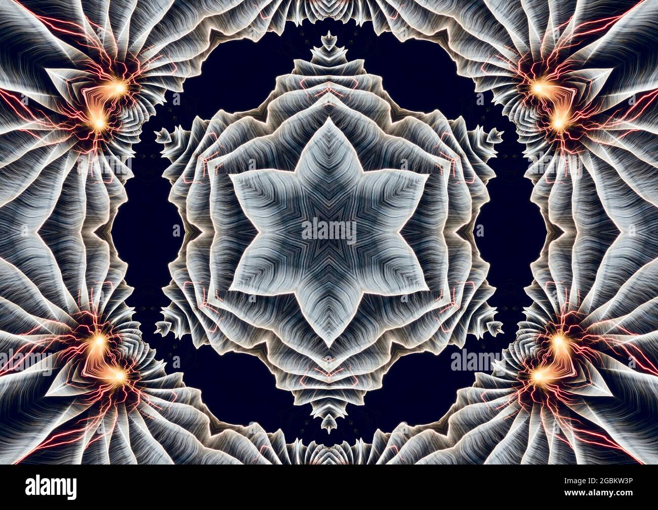 Contemporary Mandala - The Thunderbolt and Lightning Mandala Stock ...