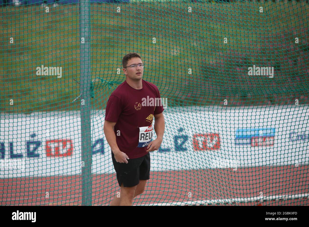 REUX Tom Finale Disque Mens during the 2021 Athletics French ...
