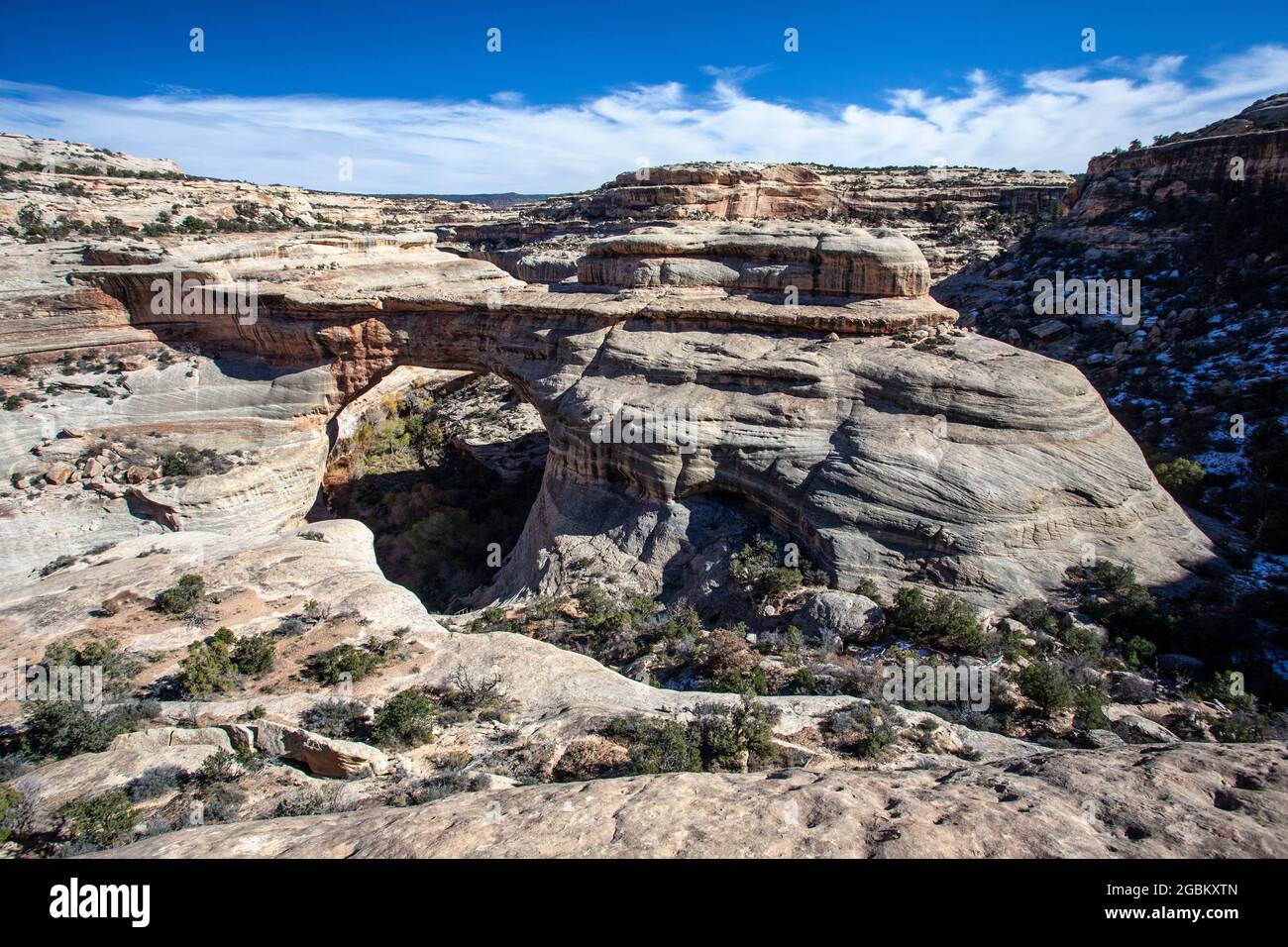 The three magnificent bridges sculpted by water in White Canyon were ...