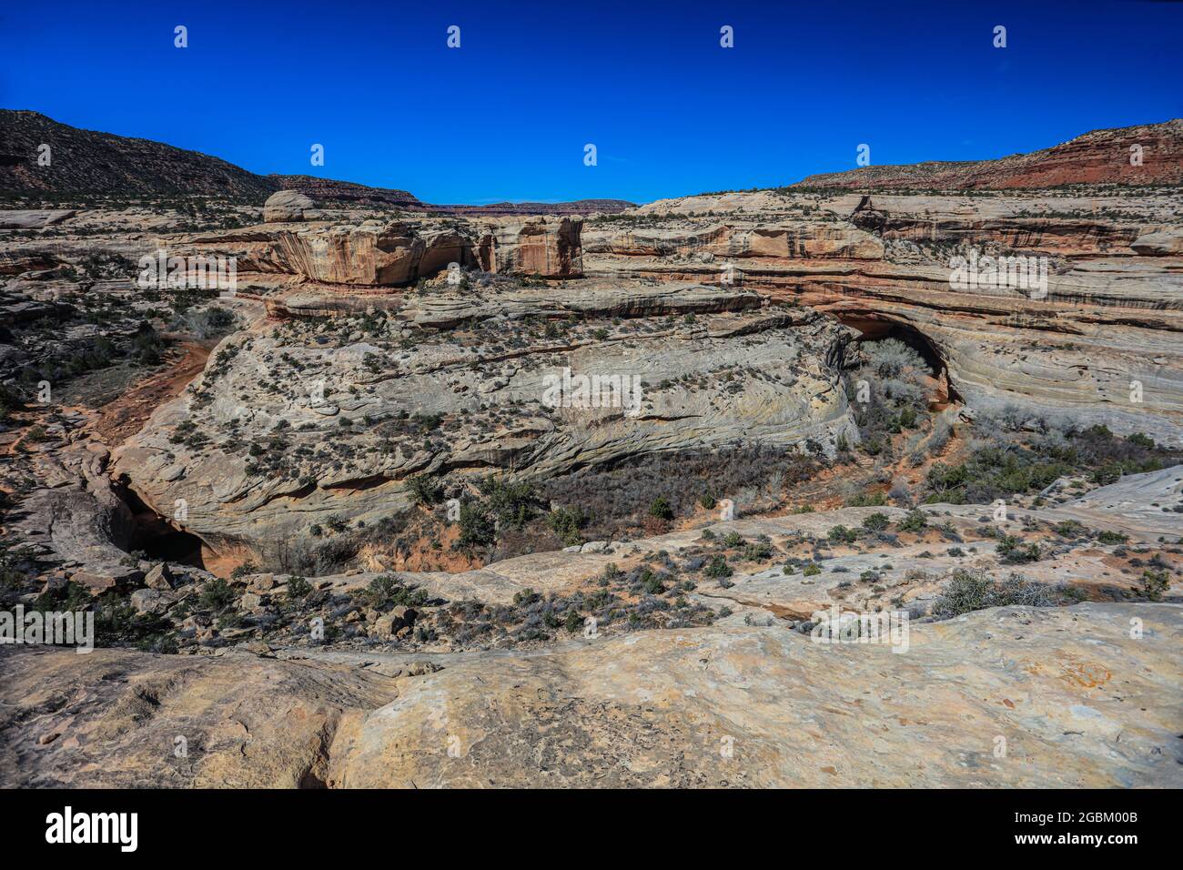The three magnificent bridges sculpted by water in White Canyon were ...