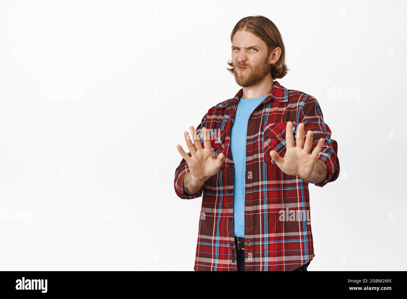 Refusing man hi-res stock photography and images - Alamy