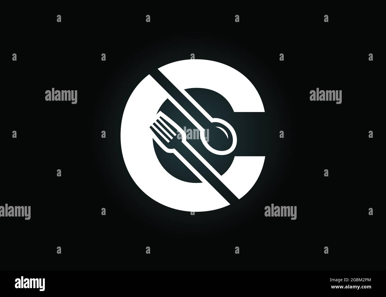 C food logo hi-res stock photography and images - Alamy