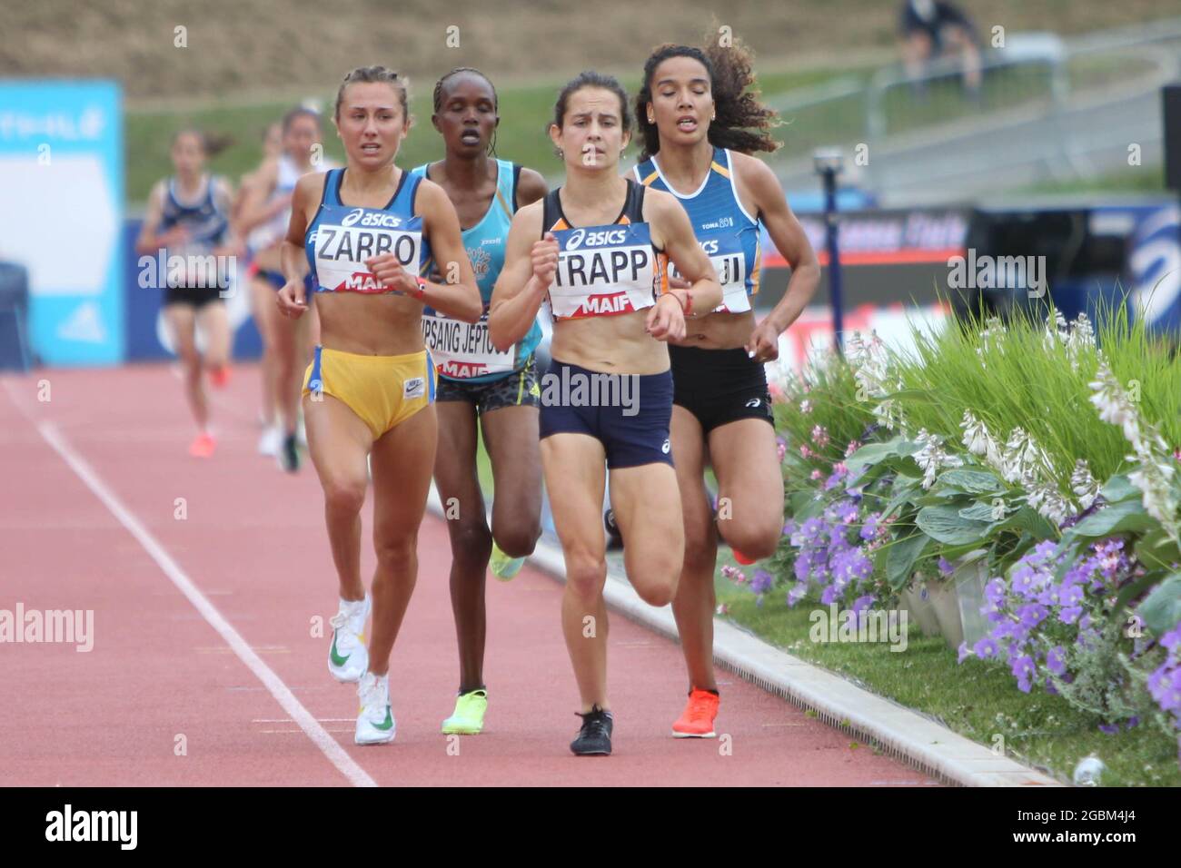 ZARBO Alessia , KIPSANG JEPTOOO Susan , HADJI Leila and TRAPP Manon ...