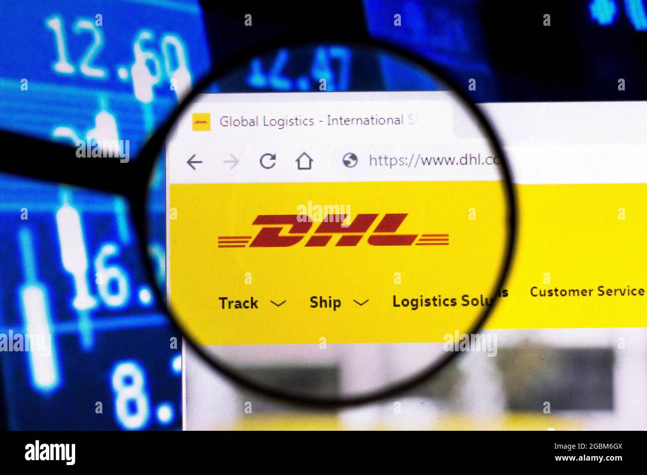 Brazil. 4th Aug, 2021. In this photo illustration, the homepage of the ...