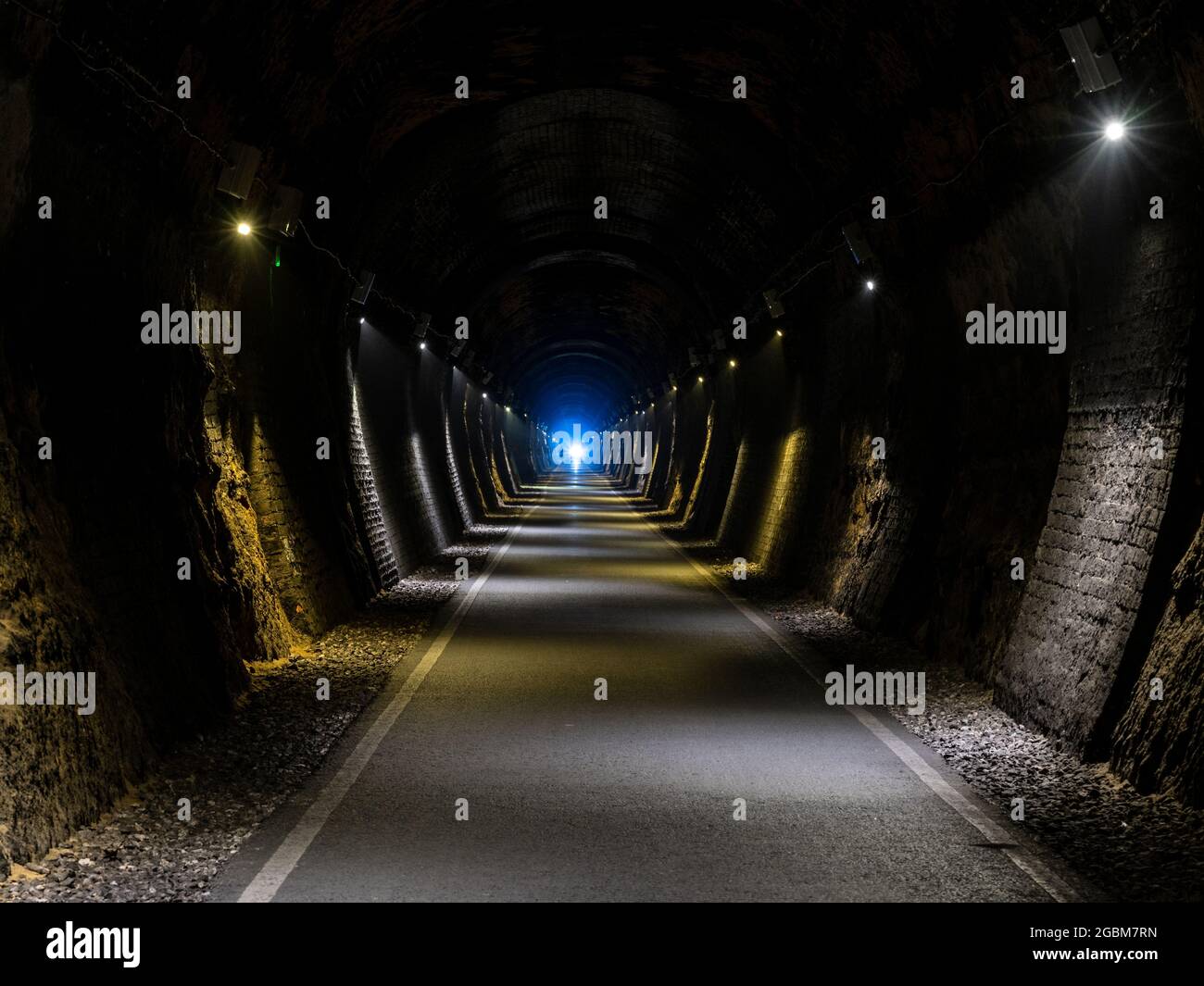 Two tunnels greenway somerset hi-res stock photography and images - Alamy