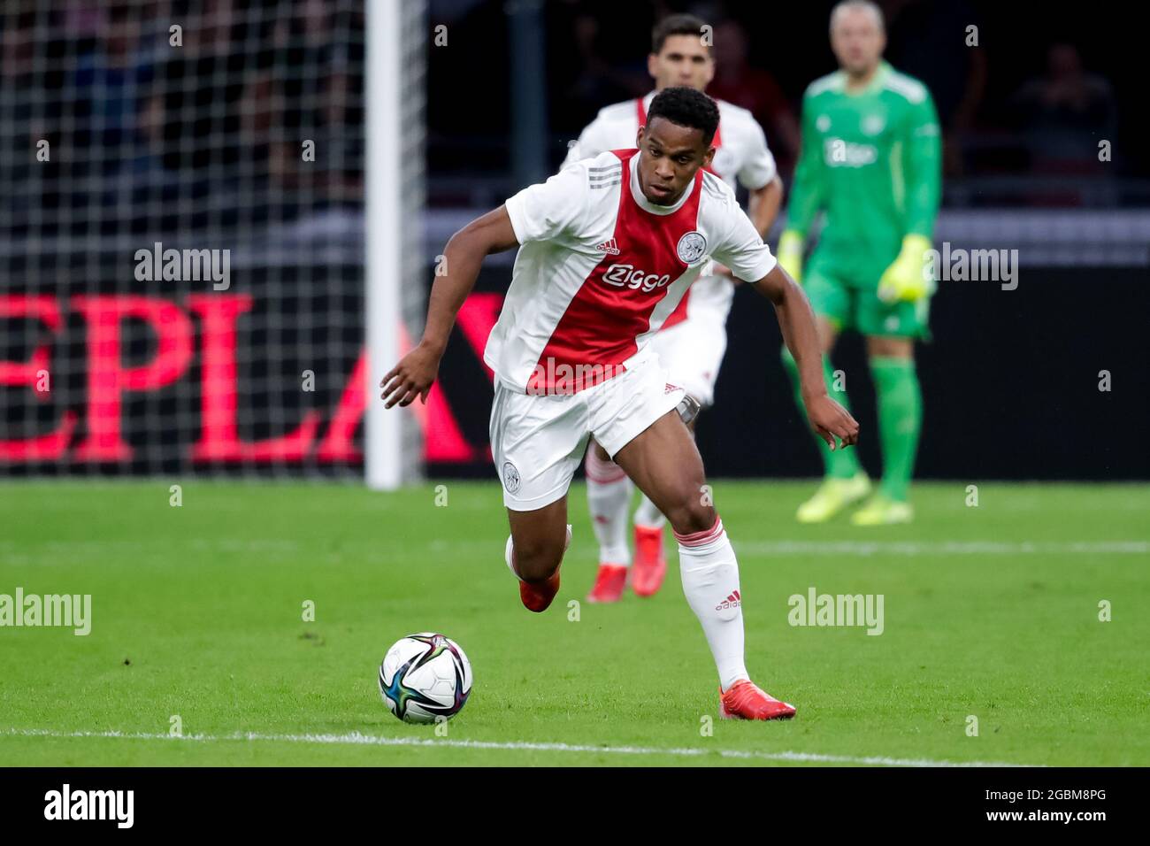 AMSTERDAM, NETHERLANDS - AUGUST 4: Jurrien Timber of Ajax during the ...