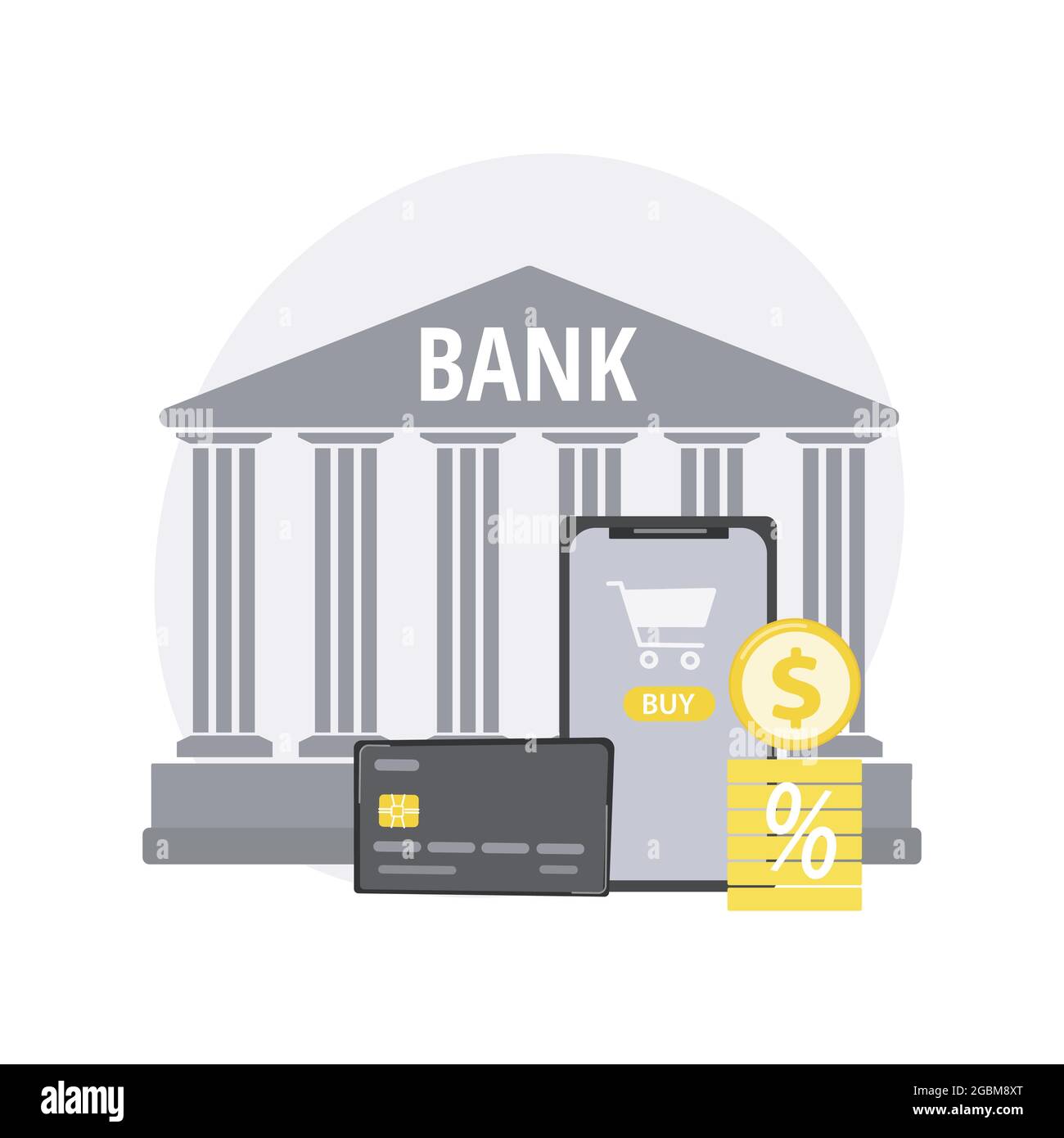 Banking operations abstract concept vector illustration Stock Vector ...