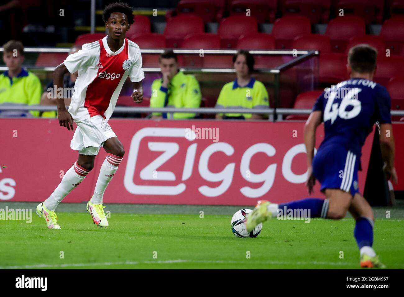 AMSTERDAM, NETHERLANDS - AUGUST 4: Ar Jany Martha of Ajax during the ...