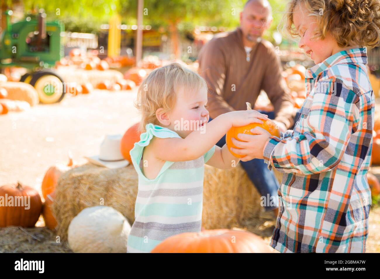 Woman pumpkin patch hi-res stock photography and images - Alamy