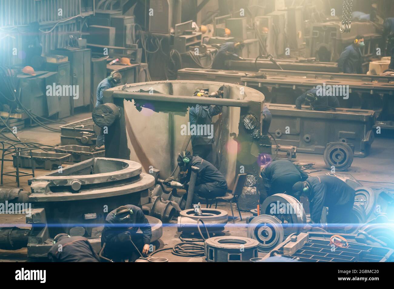 Working at the steelworks hi-res stock photography and images - Alamy