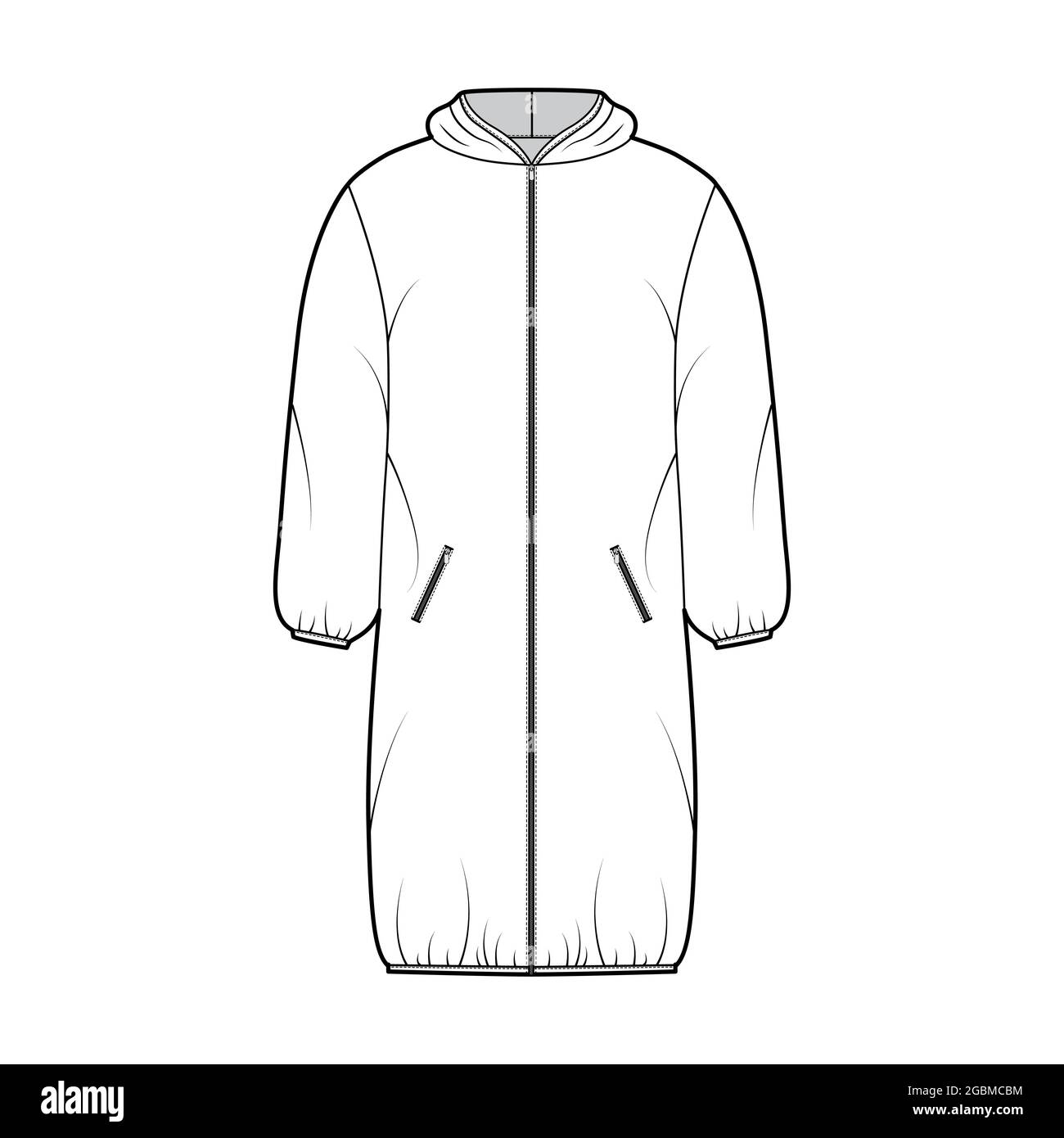 Boxy sleeves Stock Vector Images - Alamy