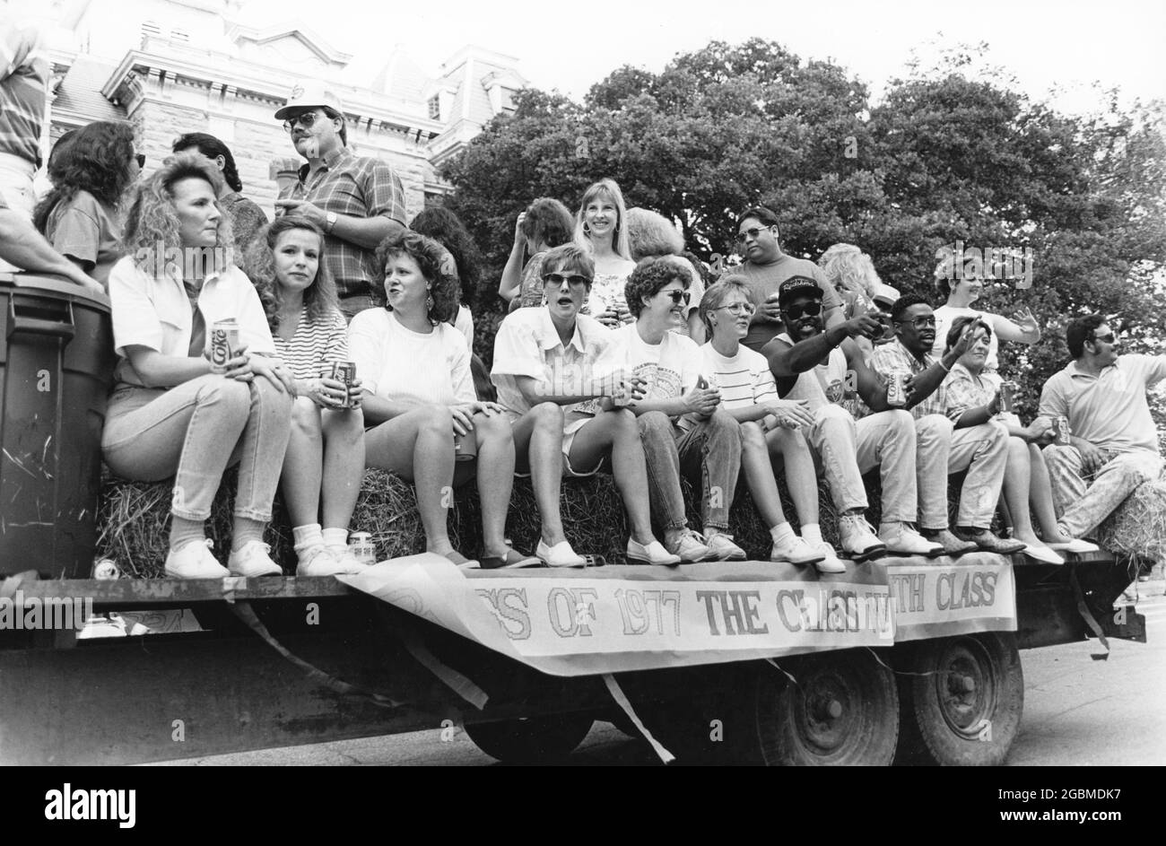 High school class from the 1980s hi-res stock photography and images ...