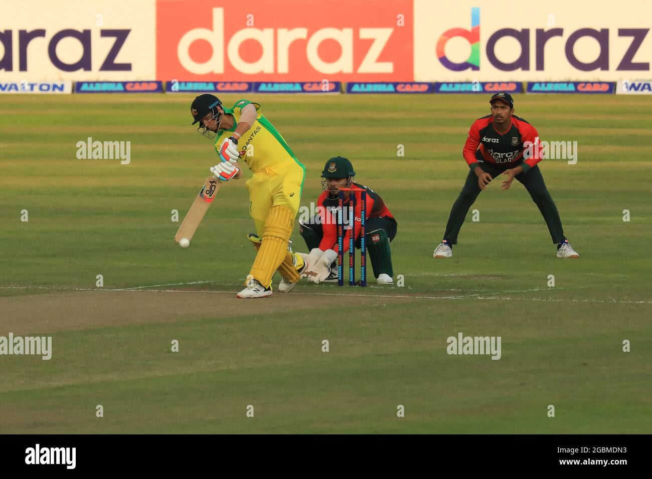 Australian cricket player Josh Philippe in action during the second T20 ...