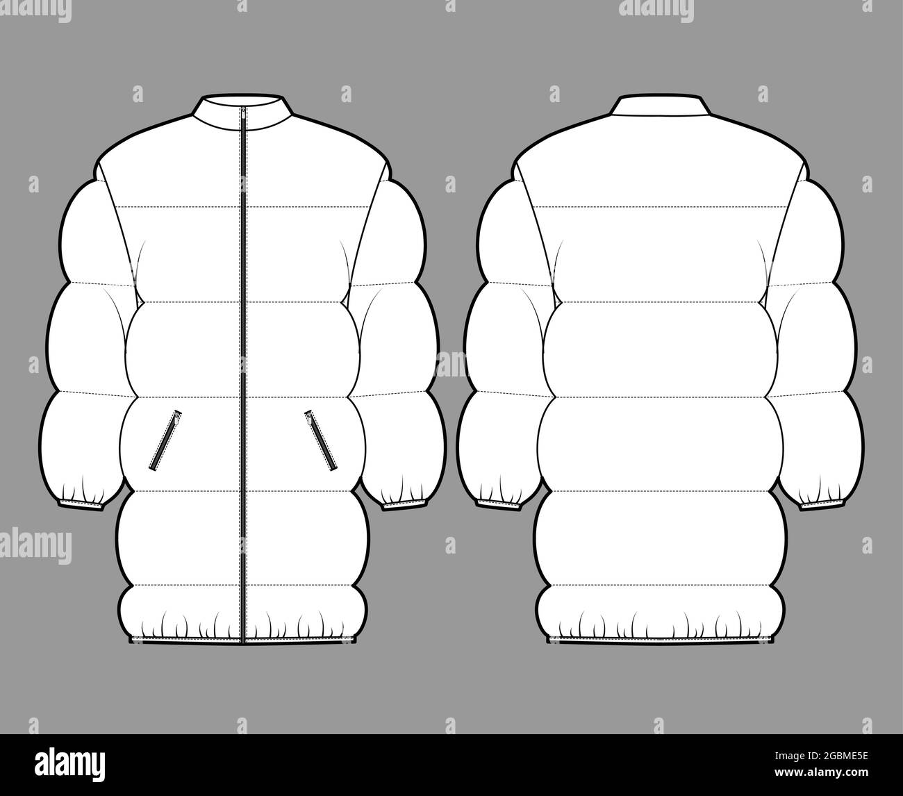 Jacket collar texture Stock Vector Images - Alamy