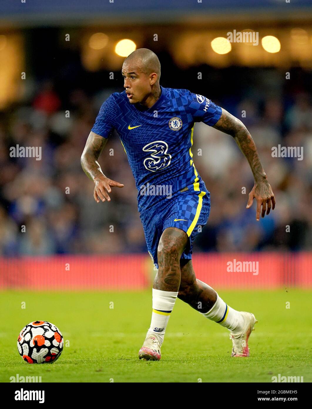 Chelsea's Kenedy, during The Mind Series match at Stamford Bridge ...