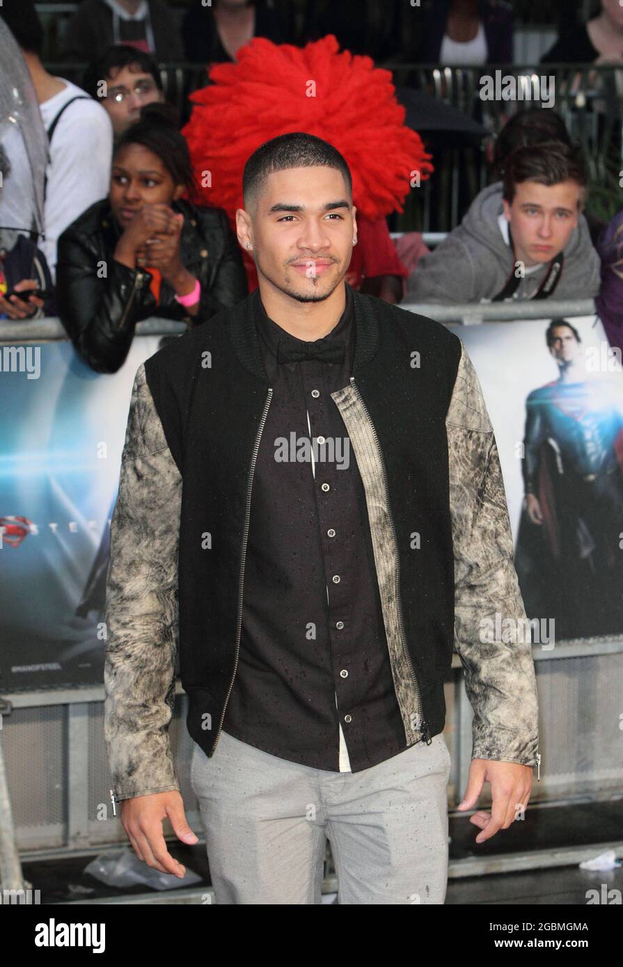 London, UK. Louis Smith at UK Premiere of 'Man Of Steel' at the Empire ...