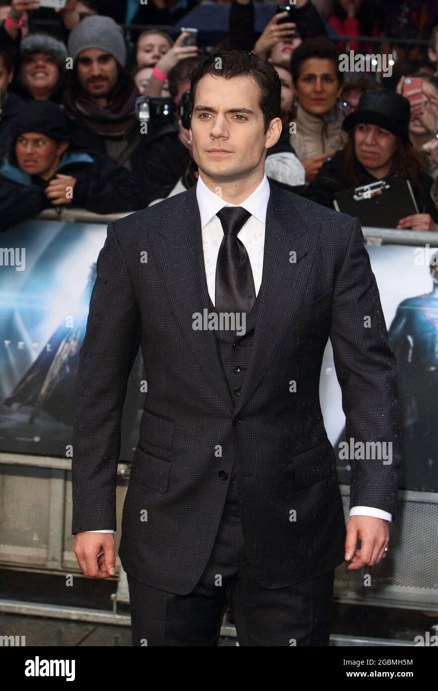 London, UK. Henry Cavill at UK Premiere of 'Man Of Steel' at the Empire, Leicester Square ...